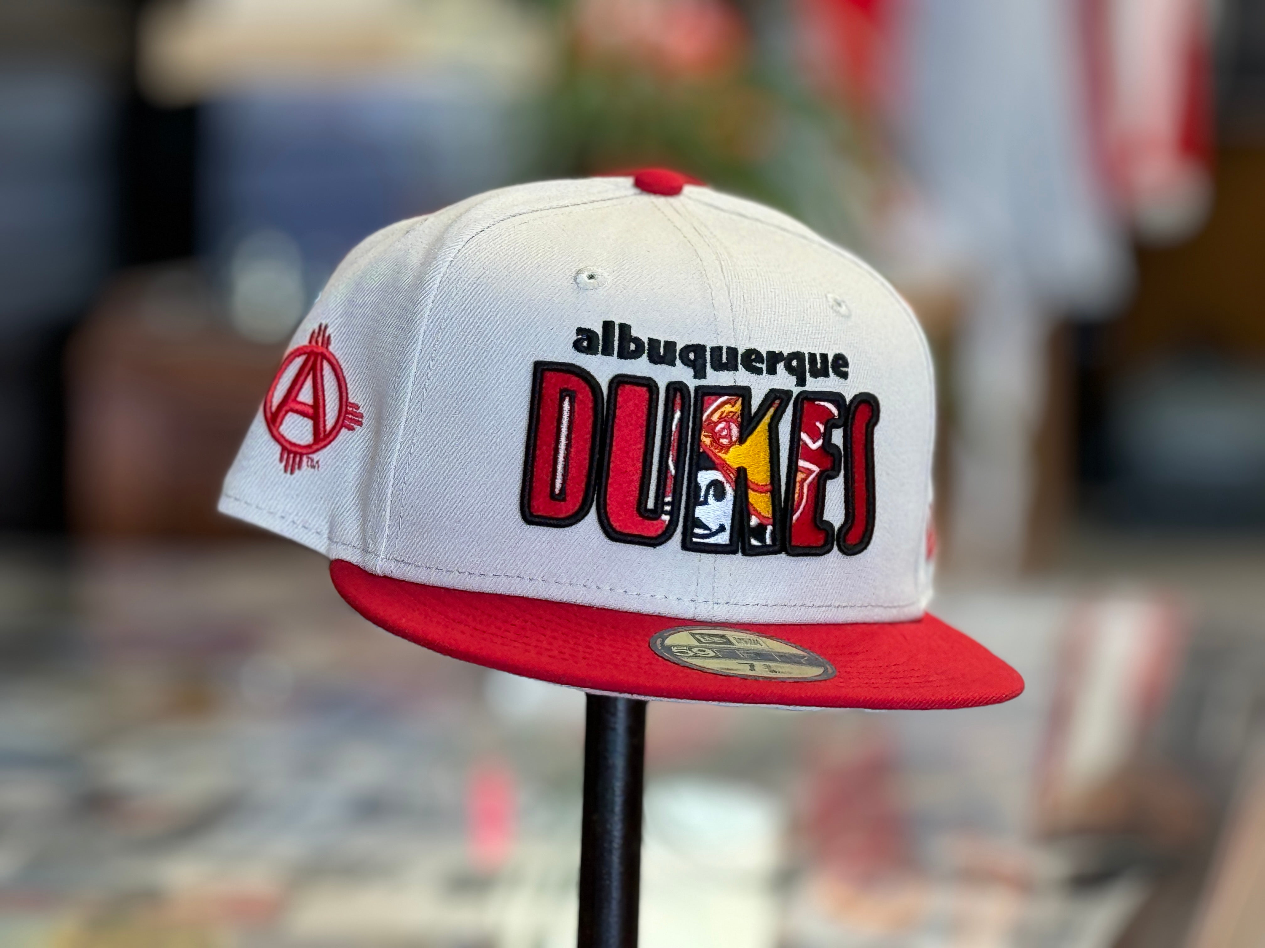 Albuquerque Dukes New Era 5950 Retro See thru Dukes – ABQ Dukes
