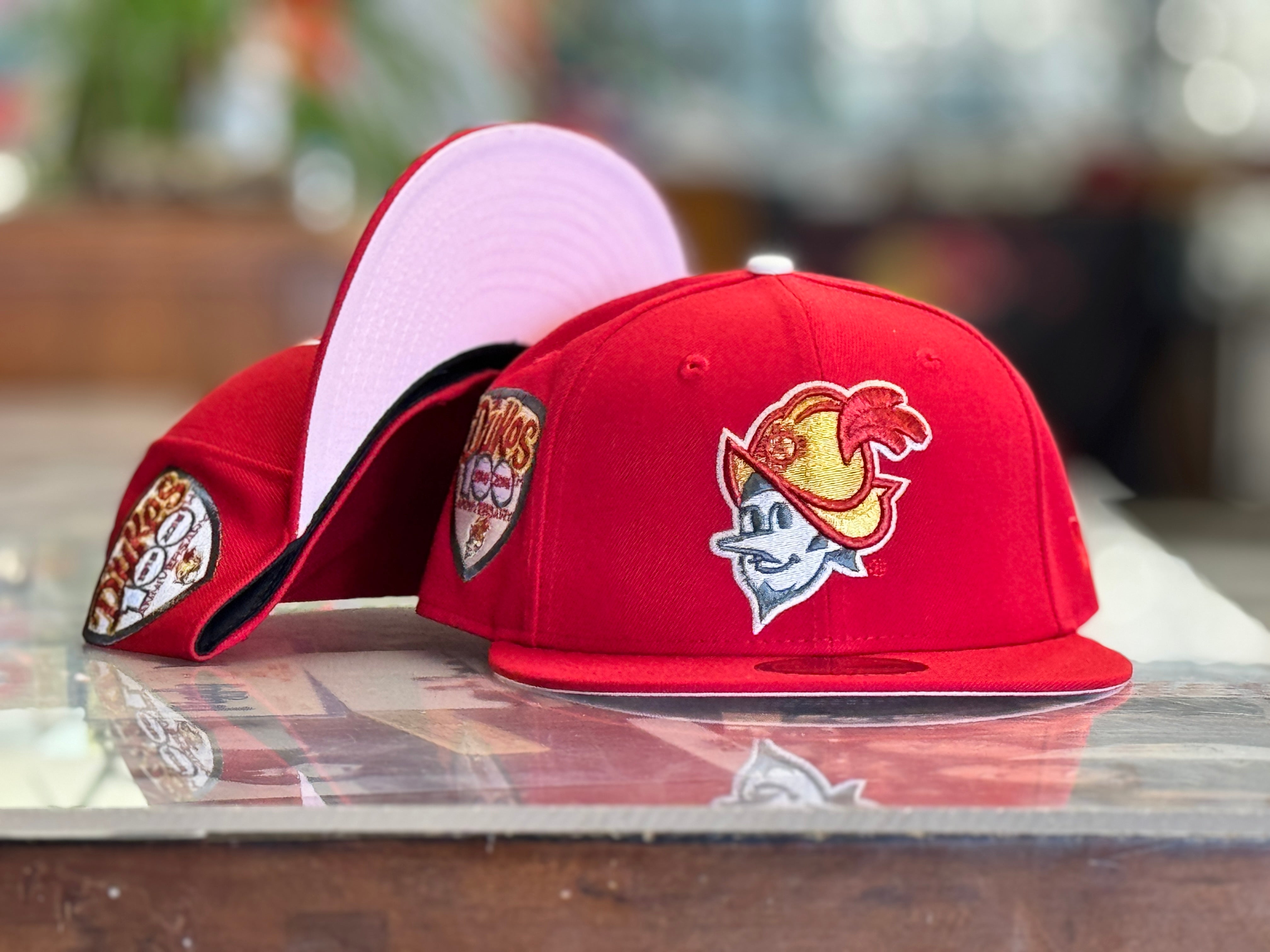 Albuquerque Dukes New Era 5950 Red Dukes 100 Year Patch – ABQ Dukes