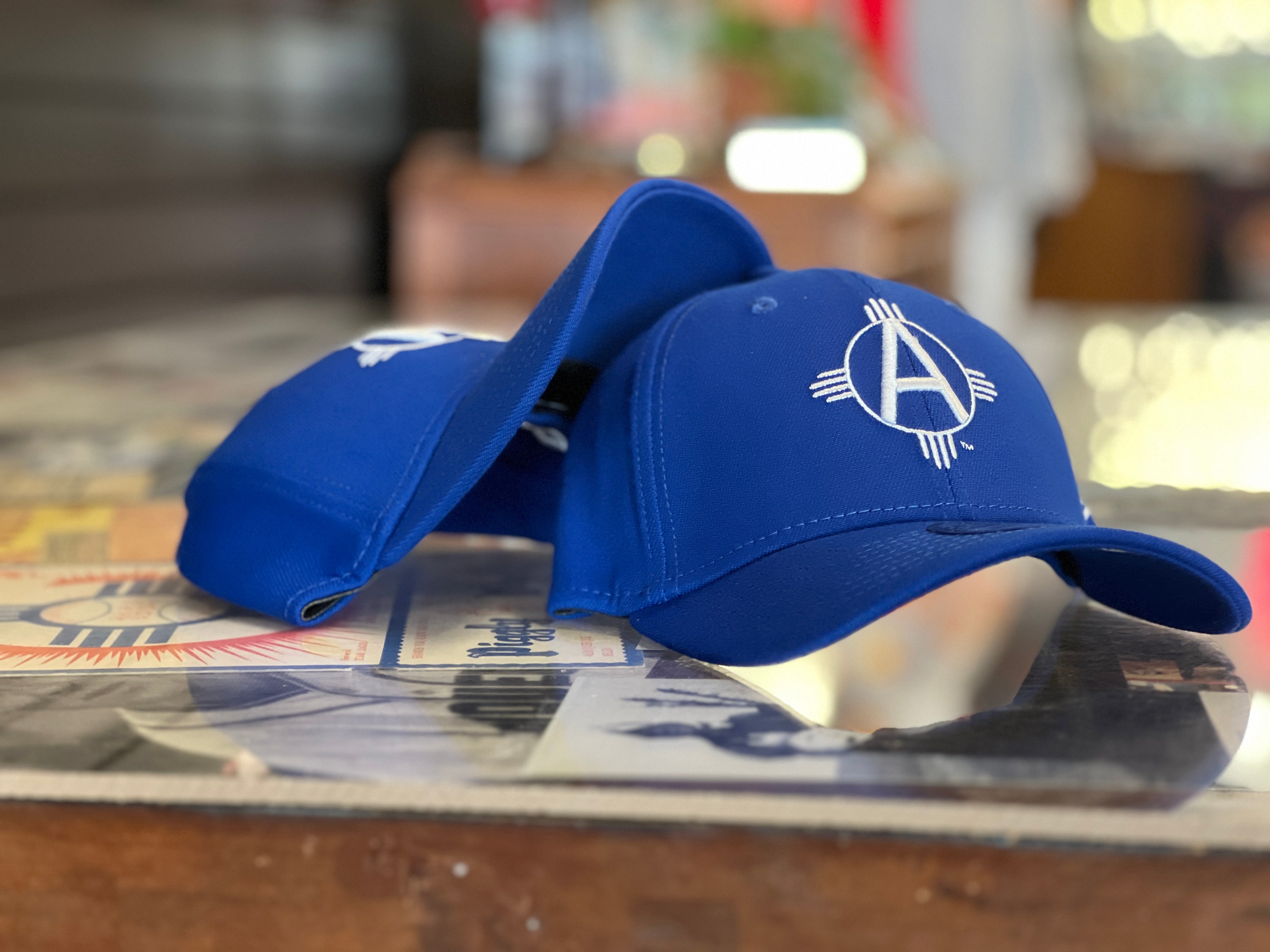 Albuquerque Dukes New Era Flex Fit Royal Blue ZIA A – ABQ Dukes