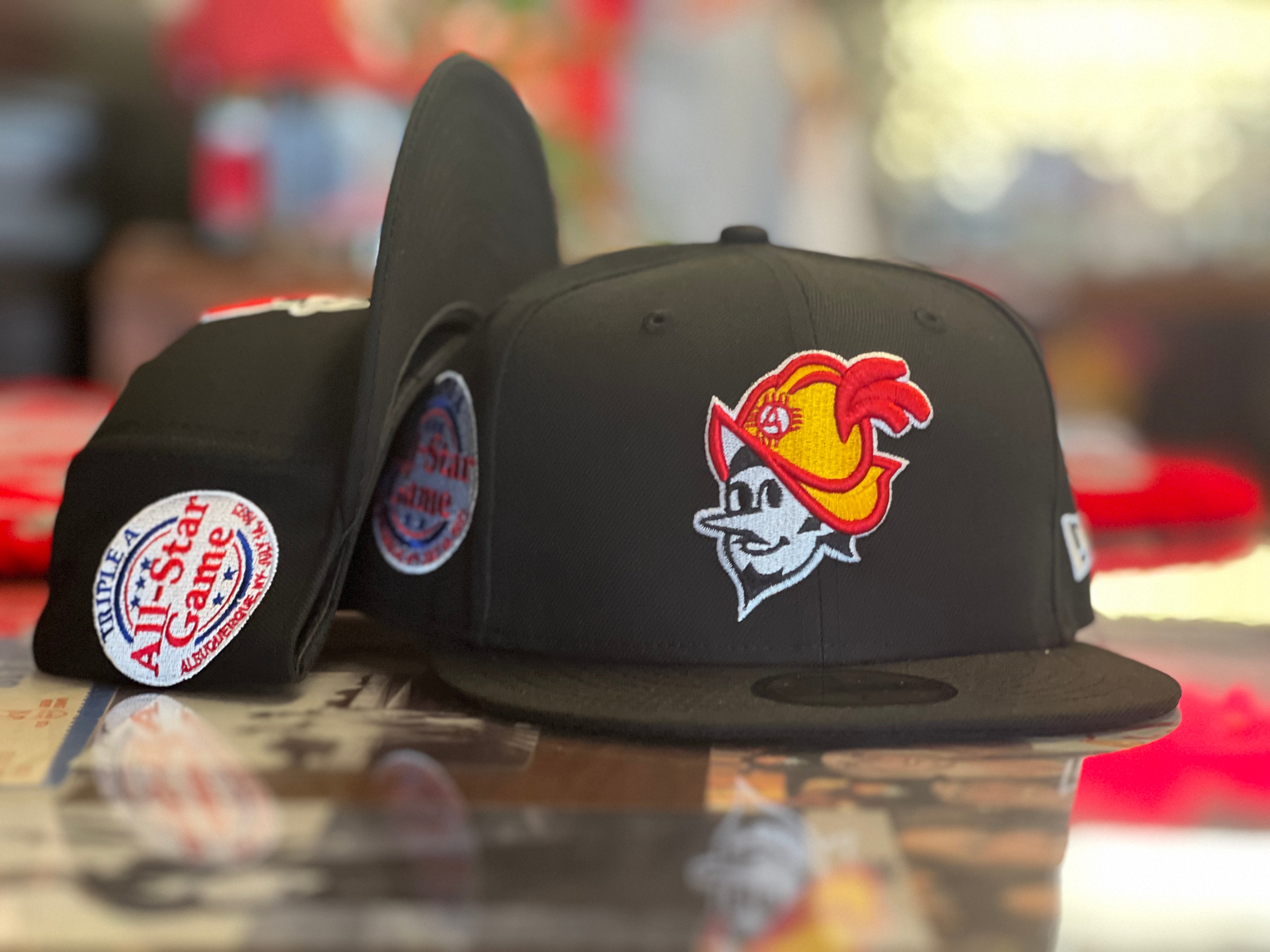 Albuquerque Dukes New Era 5950 Black 1993 All Star Patch – ABQ Dukes