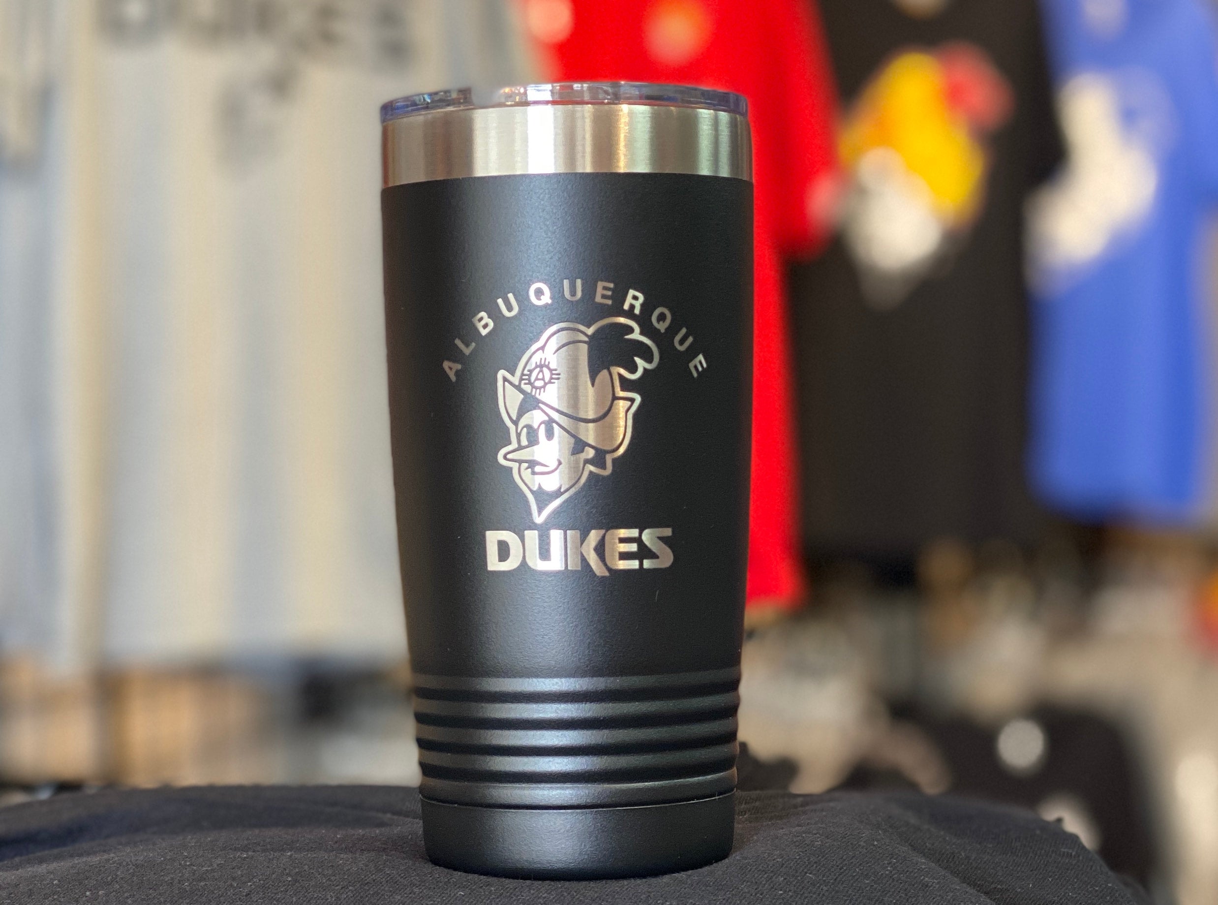 Albuquerque Dukes Black Drink Tumbler – ABQ Dukes