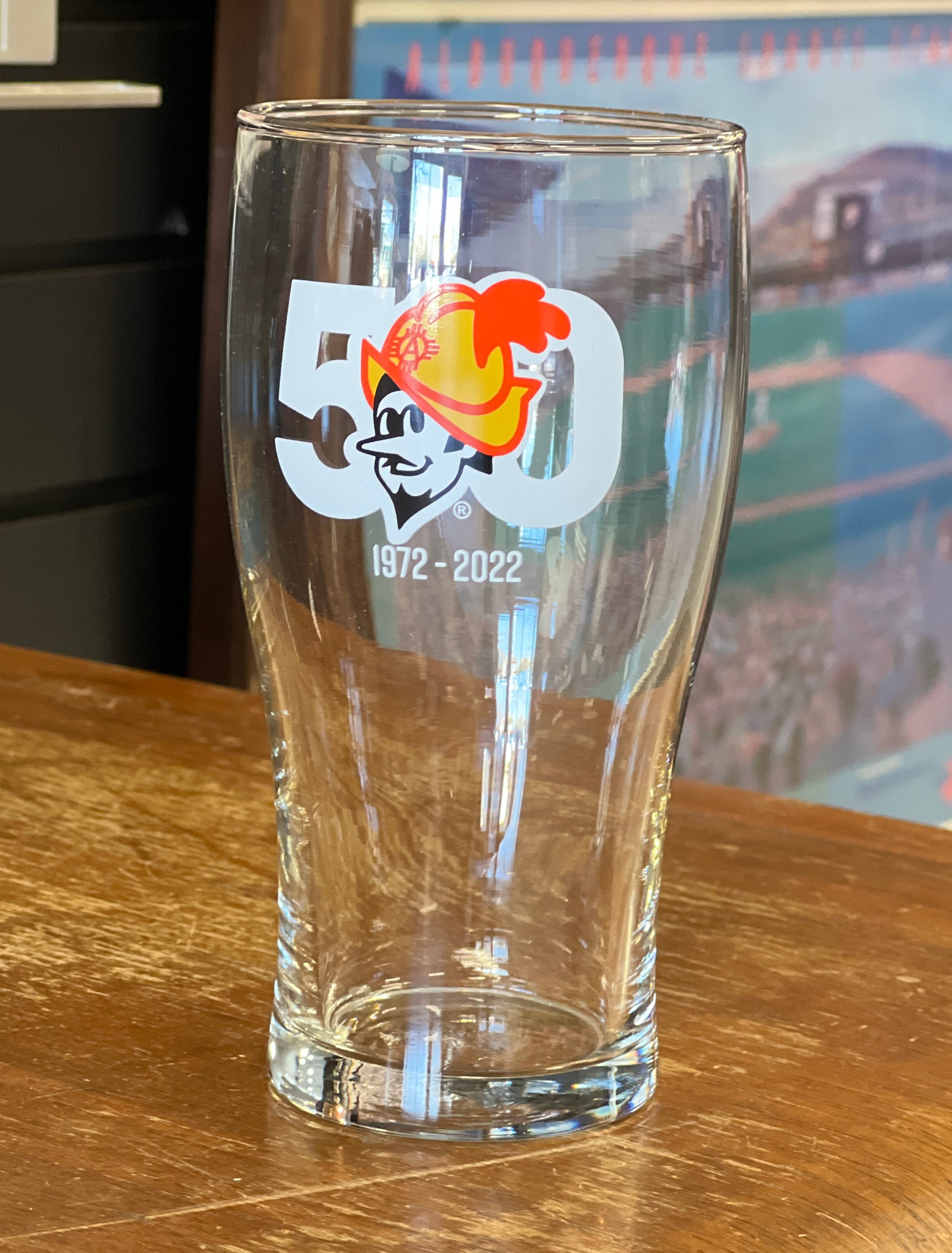 Albuquerque Dukes 50 yr. Anniversary Pint Glass – ABQ Dukes