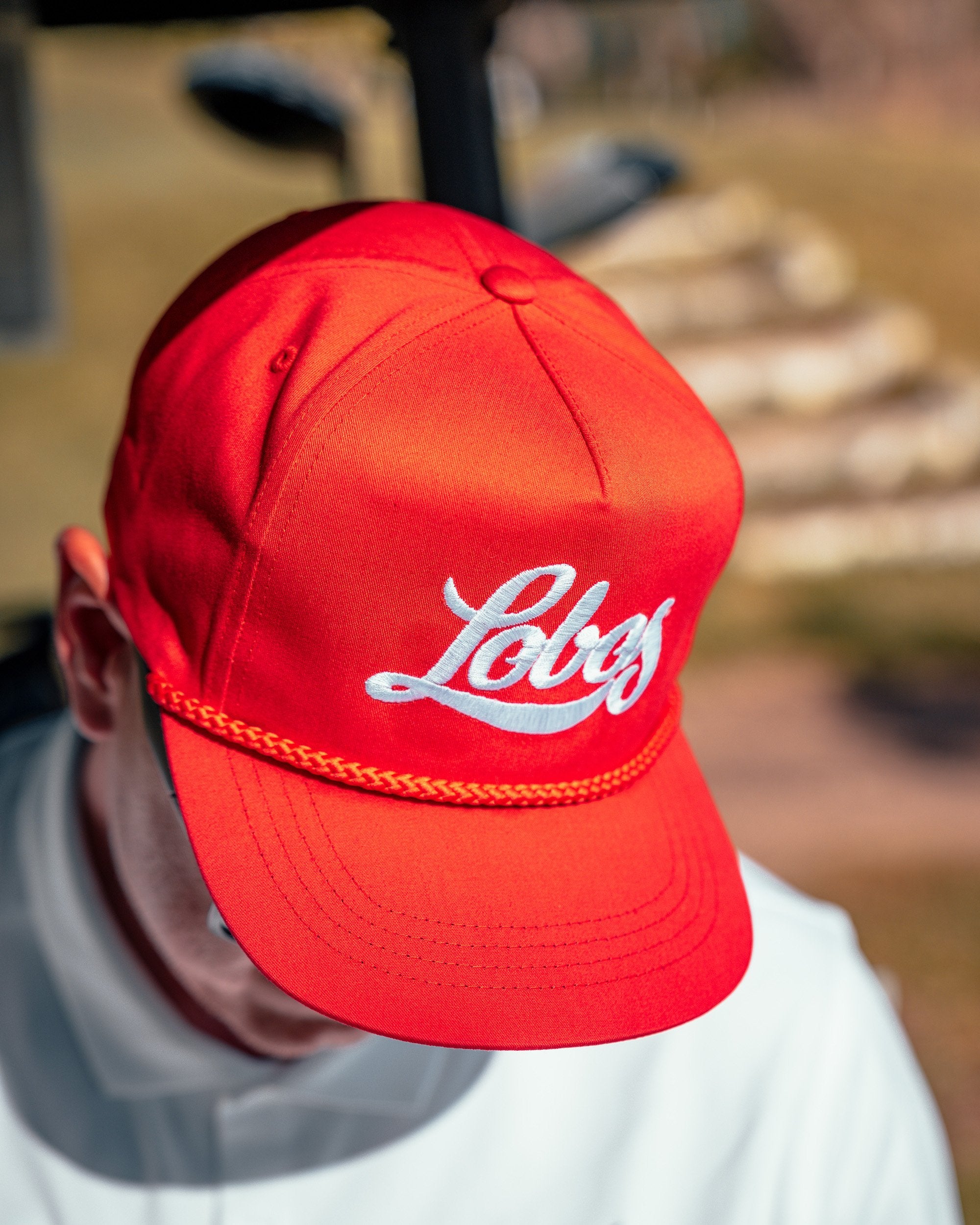 UNM Lobos Red Golf Hat – ABQ Dukes